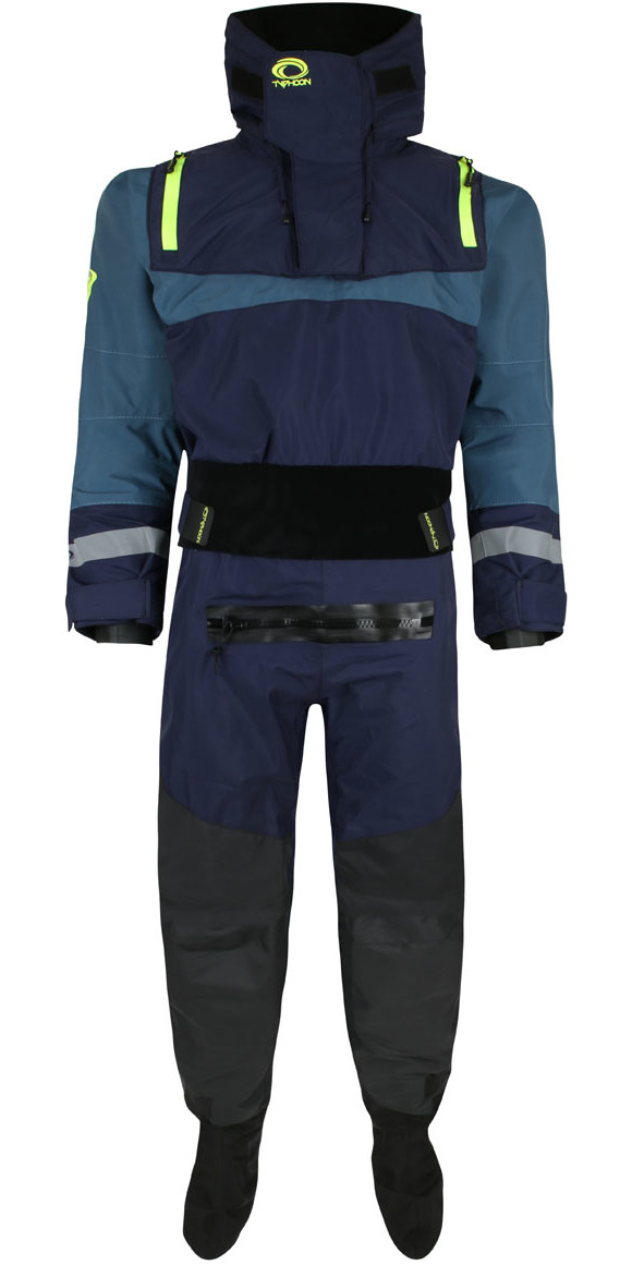 Typhoon Multisport 5 Sea Kayak Drysuit 100176 - Navy / Teal - Drysuits ...