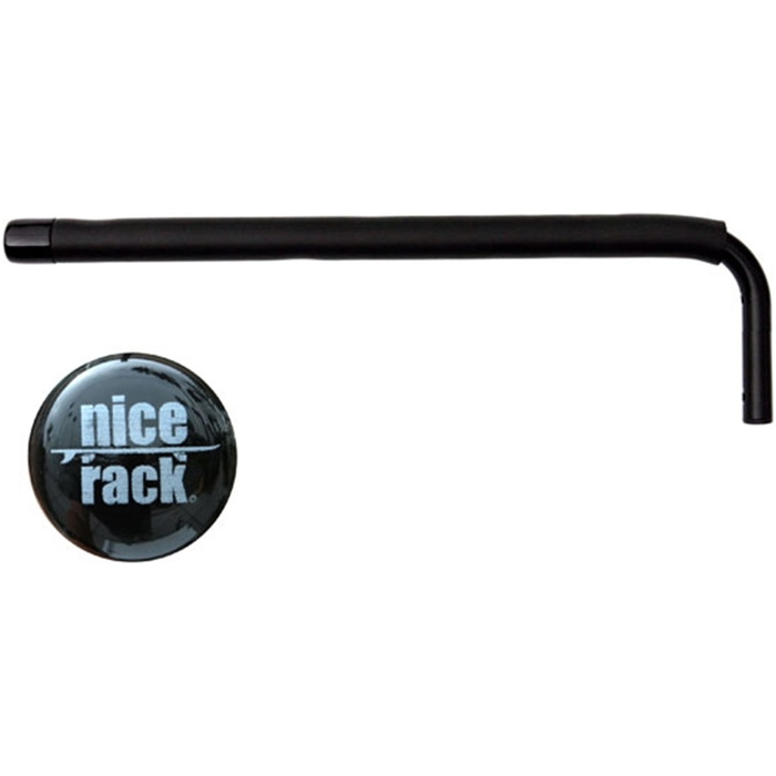 Nice SUP Horizontal Wall Rack Black NR-006 | Surfing | Wetsuitoutlet ...