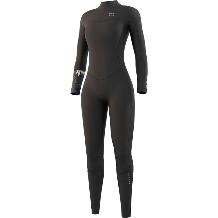 Mystic Womens Dazzled 4/3mm Back Zip Wetsuit 35000220097 - Black ...