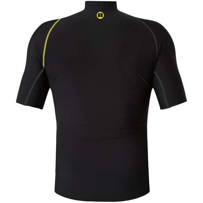 2026 Nookie Softcore Short Sleeve Base Layer TH50 - Black / Yellow ...