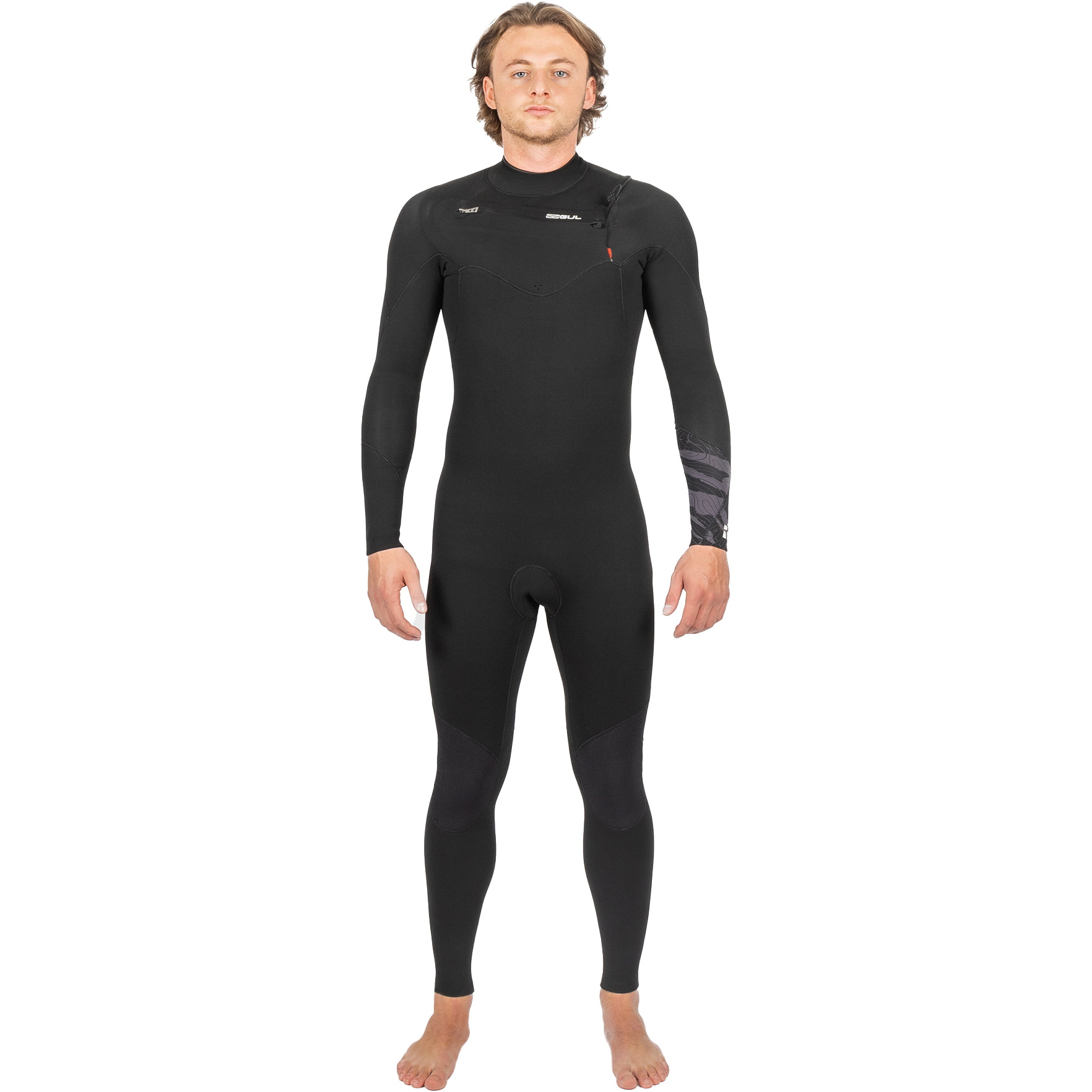 2025 Gul Mens Response FX 3/2mm GBS Chest Zip Wetsuit RE1240-C1 - Black ...