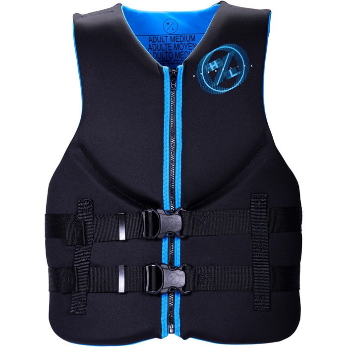 Hyperlite Mens Indy Neoprene CGA Front Zip Wake Impact Vest H23V-CGA ...
