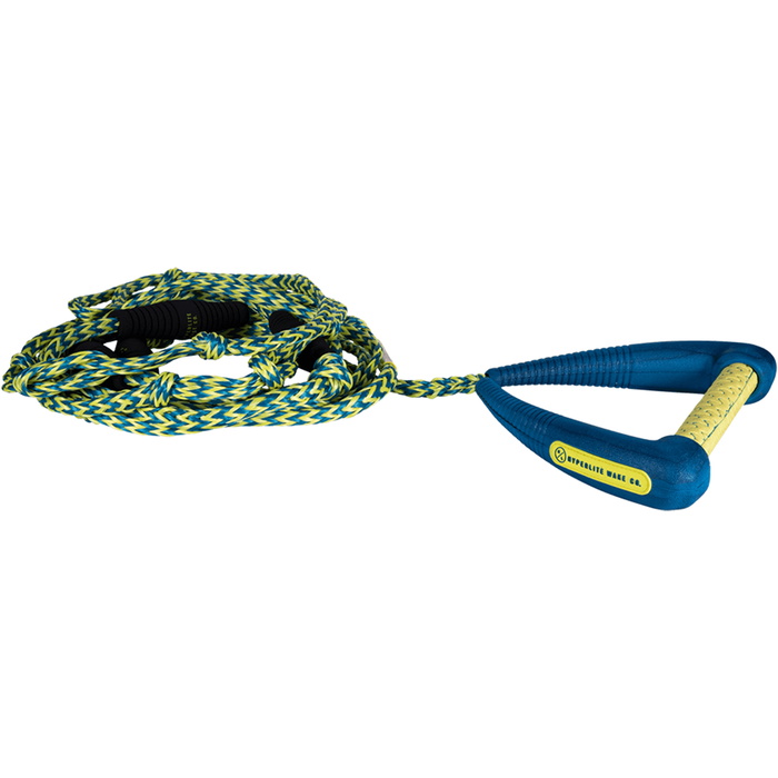 2025 Hyperlite 25FT Pro Surf Rope With Handle HA-PK-WS - Blue / Yellow ...