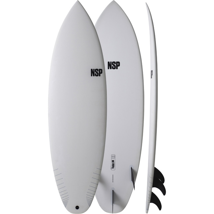 2025 NSP Protech Tinder Surfboard NSPT09 - White - Boardsports ...