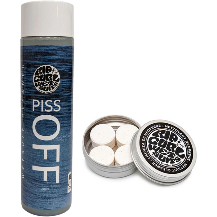 2025 Rip Curl Piss Off Wetsuit Cleaner Shampoo & Tabs Bundle W2POFF ...