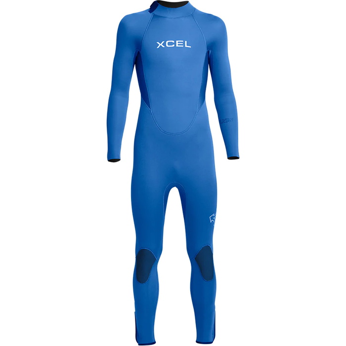 Xcel Junior Axis 3/2mm Back Zip Wetsuit KN32AXG0 - Saphire Blue ...