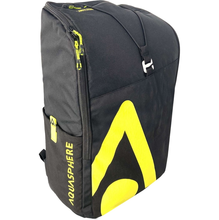 2025 Aquasphere 30L Pool Backpack BA204017130L - Black / Bright Yellow ...