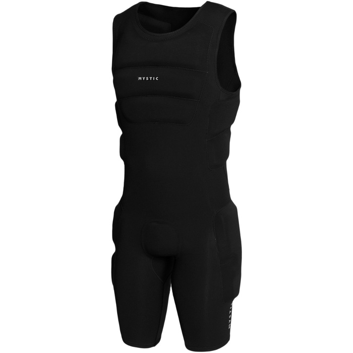 2026 Mystic Mens Surf Impact Short John Suit 35005 240212 - Black ...