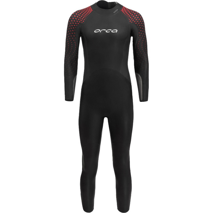 Orca Mens Apex Float Back Zip Triathlon Wetsuit MN13 - Red Buoyancy ...