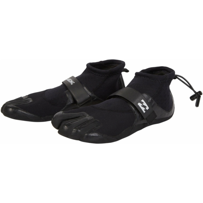 2026 Billabong Pro Reef 2mm Split Toe Reef Boots ABYWW00121 - Black ...