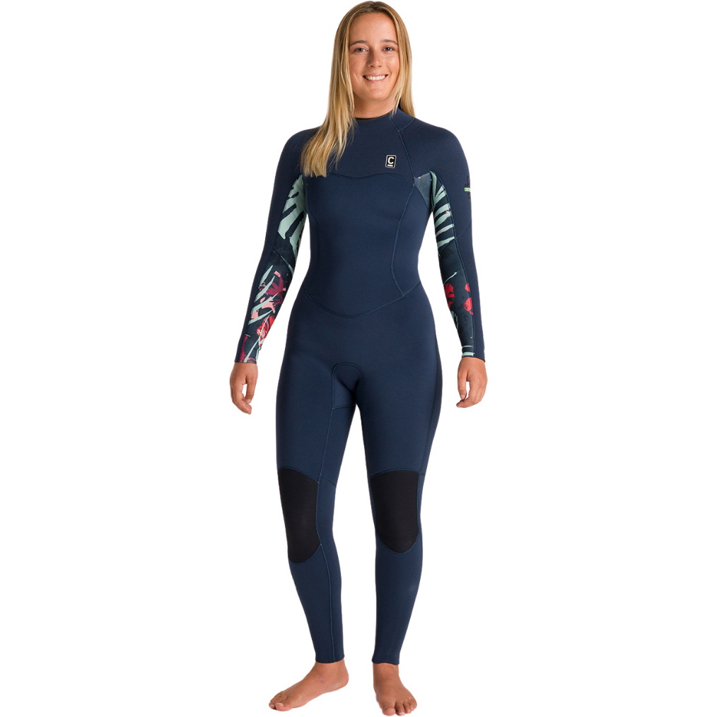 2026 C-Skins Womens NuWave Solace 4/3mm Back Zip Wetsuit C-NSO43WBZ ...