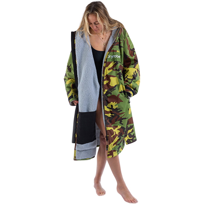2026 Dryrobe Remix Long Sleeve Changing Robe BCR LS DA - Camouflage ...