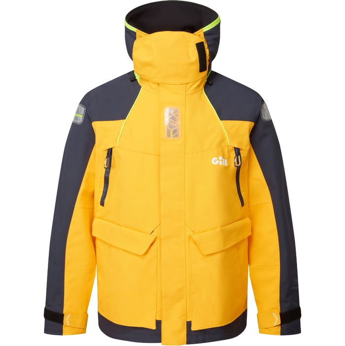 2026 Gill Mens OS2 Offshore Jacket OS26J - Goldfusion / Navy - Sailing ...