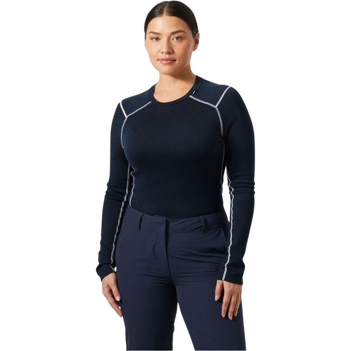2025 Helly Hansen Womens Lifa Merino Midweight Crew Base Layer 49378 ...