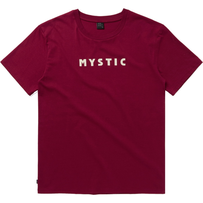 2025 Mystic Mens Brand Tee 35105 250805 - Berry - Clothing - Mens - T ...