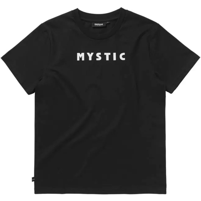 2026 Mystic Mens Brand Tee 35105 25081 - Black - Clothing - Mens - T ...