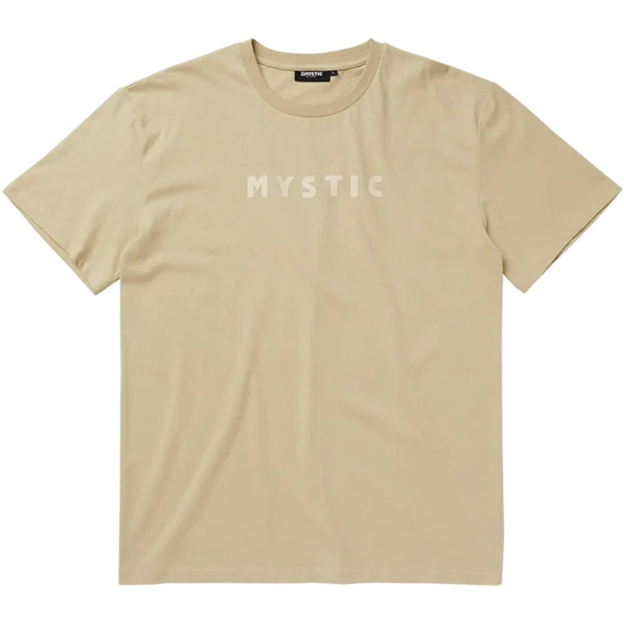 2026 Mystic Mens Brand Tee 35105 25081 - Sand - Clothing - Mens - T ...