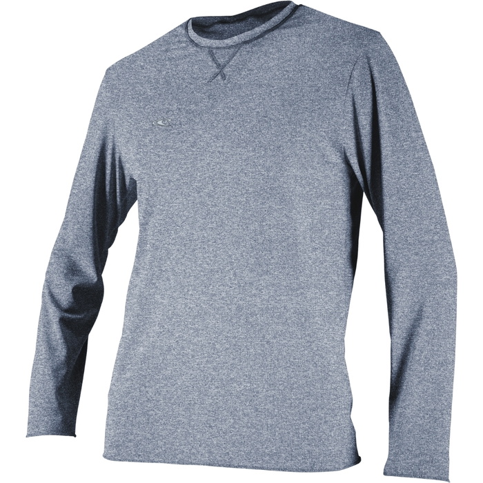 2025 O'Neill Mens Trvlr Hybrid Long Sleeve Rash Vest 4879 - Cadet Blue ...