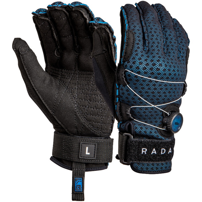 2026 Radar Vapor A Boa Glove R23GL-VA-A - Black / True Blue Ariaprene ...