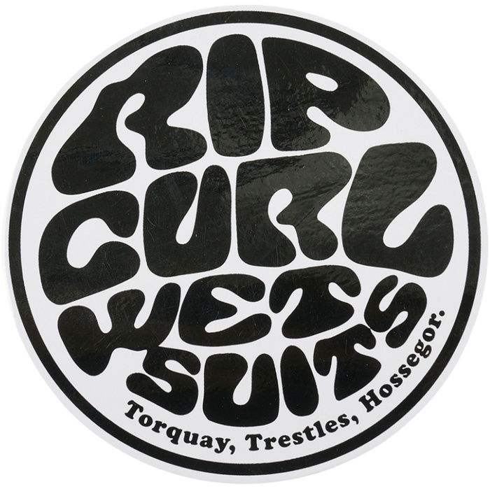2026 Rip Curl Logo Stickers 132MUT - White - Boardsports - Surfing ...