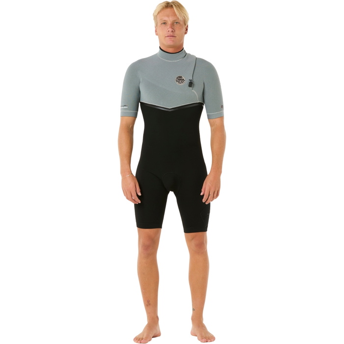 2025 Rip Curl Mens E Bomb 2mm Zip Free Shorty Wetsuit 11GMSP - Iced ...