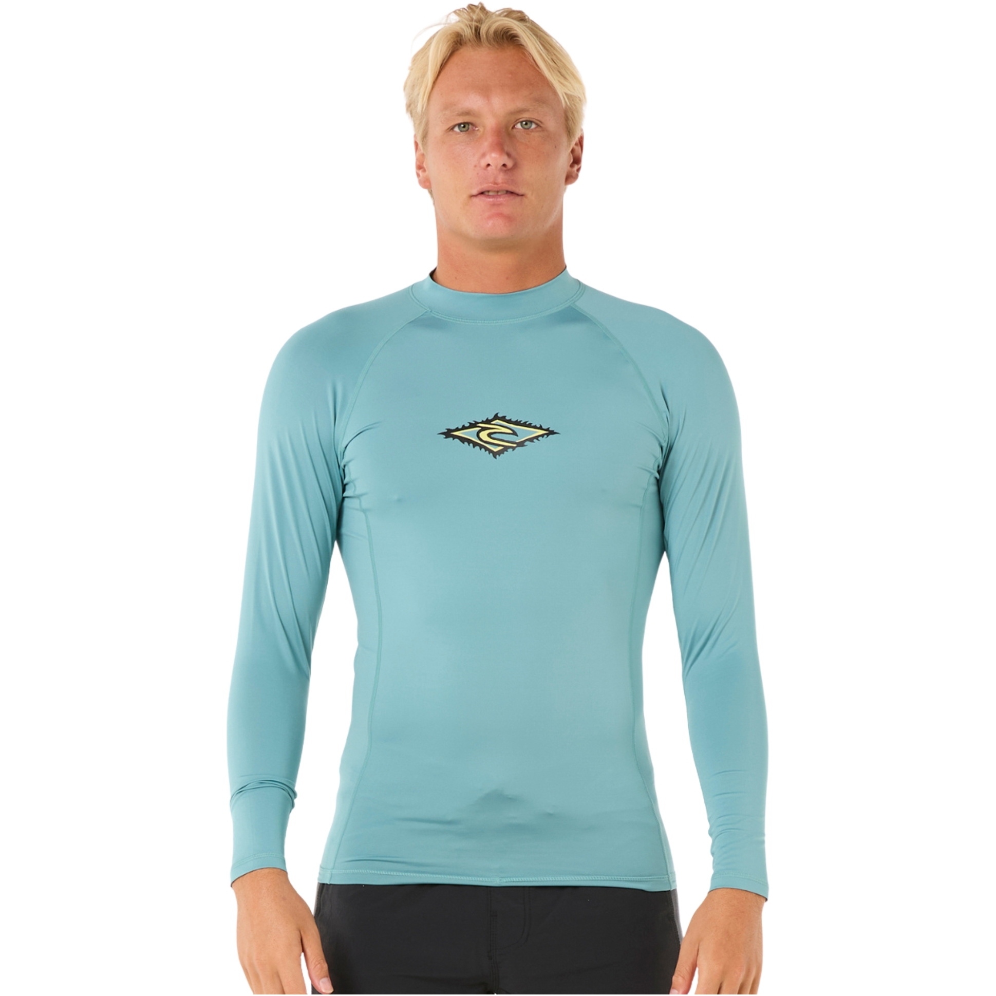 2025 Rip Curl Mens Raw Energy Perf Long Sleeve Rash Vest 15PMRV - Blue ...