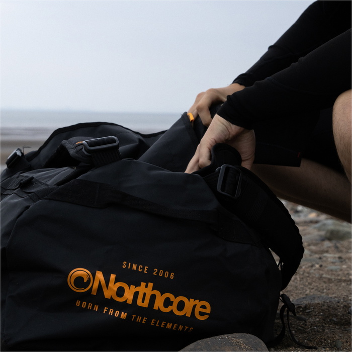 2026 Northcore Duffle Bag 85L NOCO123BB - Black / Orange - Accessories ...