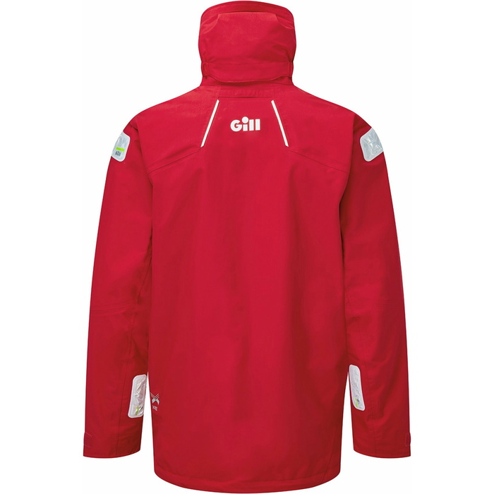 Gill Mens OS2 Offshore Sailing Jacket OS25J - Red - Sailing - Sailing ...