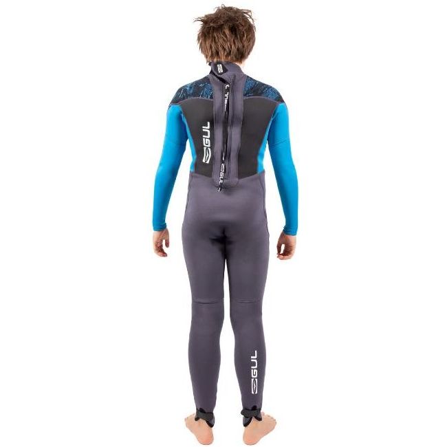 2026 Gul Junior Response 3/2mm Flatlock Back Zip Wetsuit RE1322-C1 ...