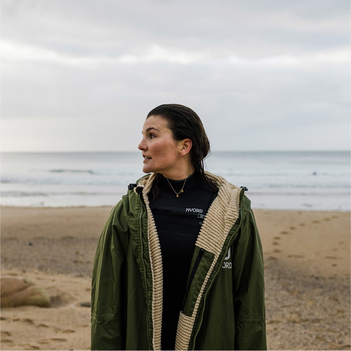 2025 Nyord Primaloft Outdoor Changing Robe ACC0005 - Khaki / Ecru ...