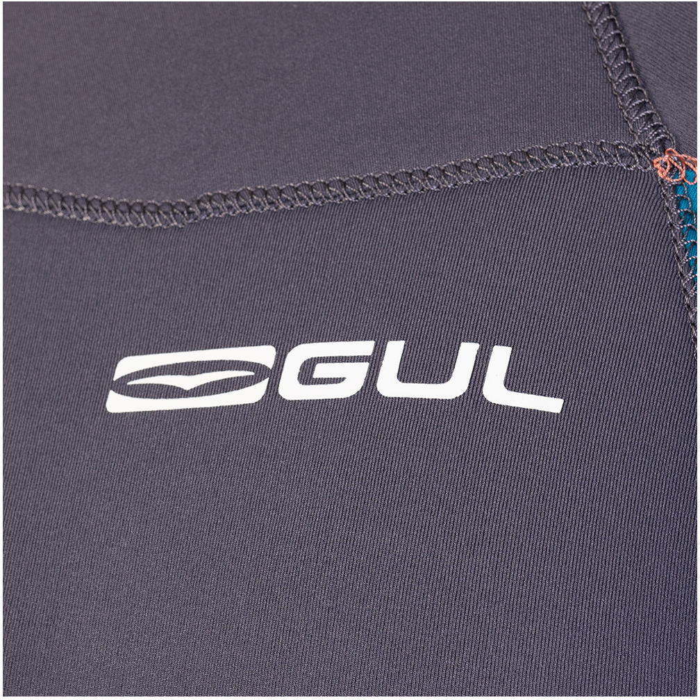 Gul Womens Response 3/2mm GBS Back Zip Wetsuit RE1232-C1 - Grey ...