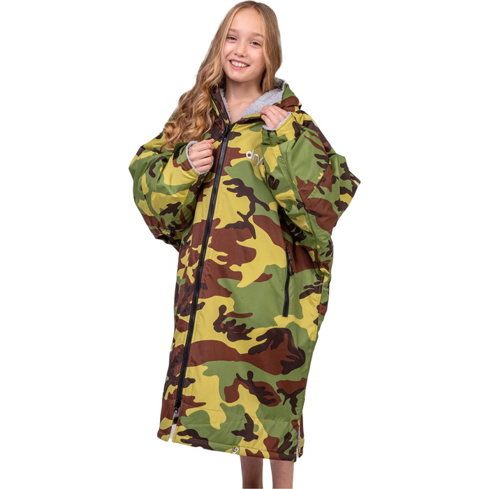 2025 Dryrobe Junior Advance Long Sleeve Change Robe V3 V3KSLSDA - Camo ...