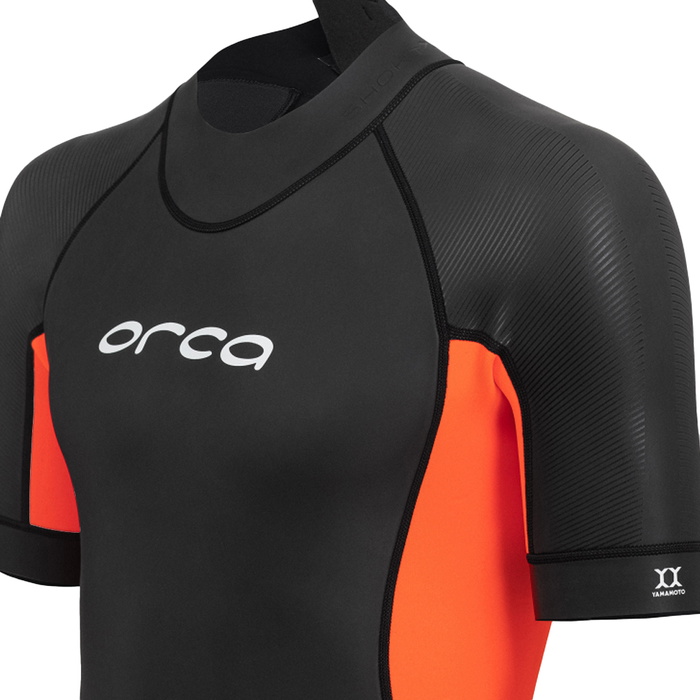 2026 Orca Mens Vitalis Back Zip Open Water Swim Shorty Wetsuit NN2Y0 ...