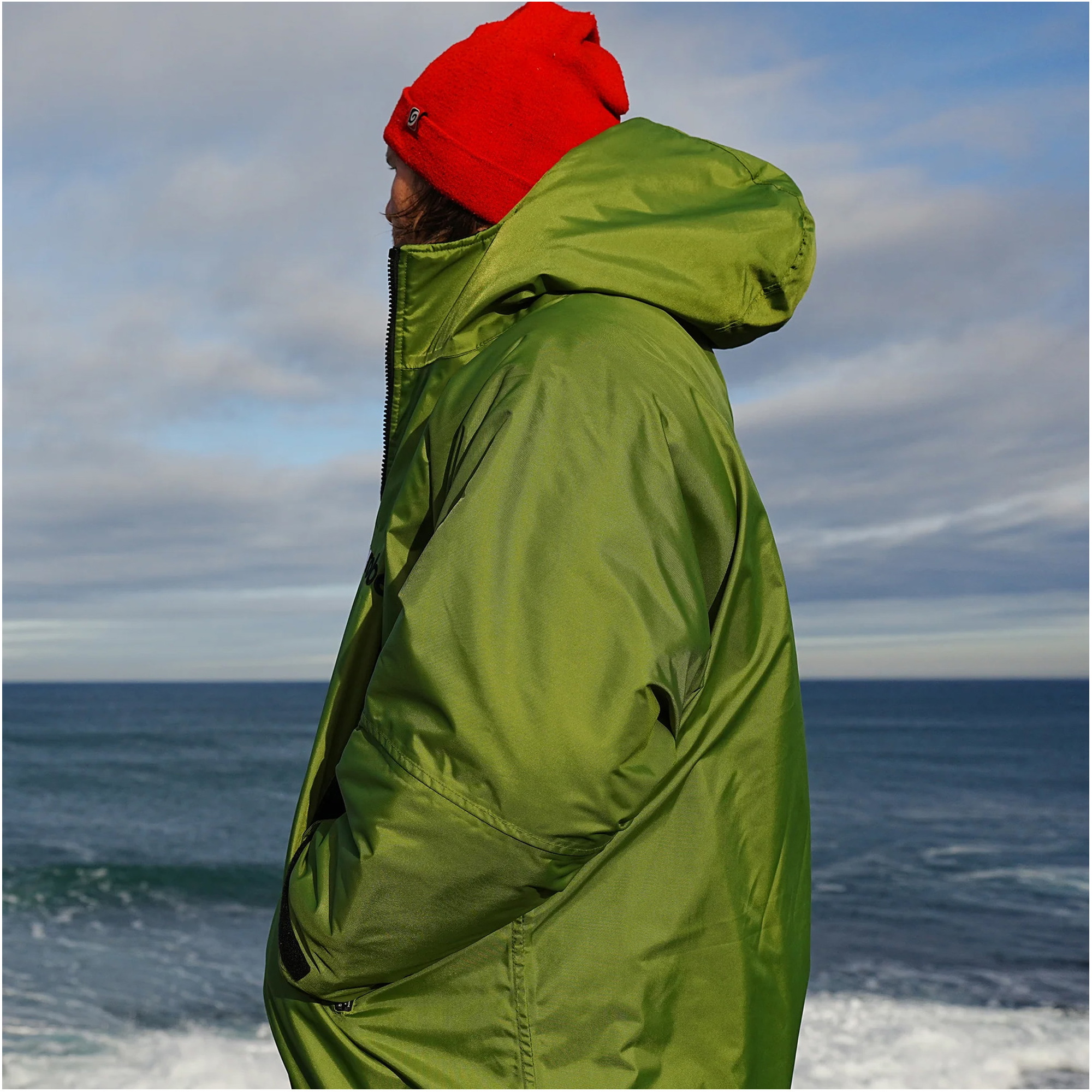 2025 Dryrobe Advance Long Sleeve Changing Robe V3 DALSV3 - Dark Green ...