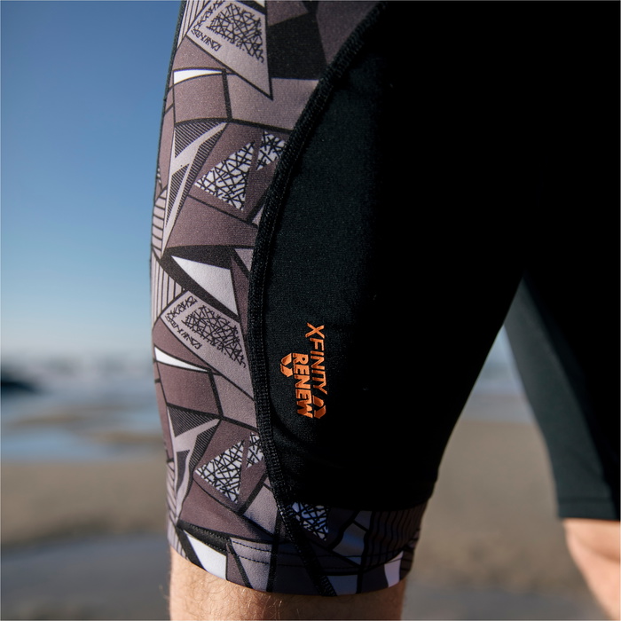 Zone3 Mens OWS Renew Swim Jammers SW23MOWSJ122 - Black / Grey ...