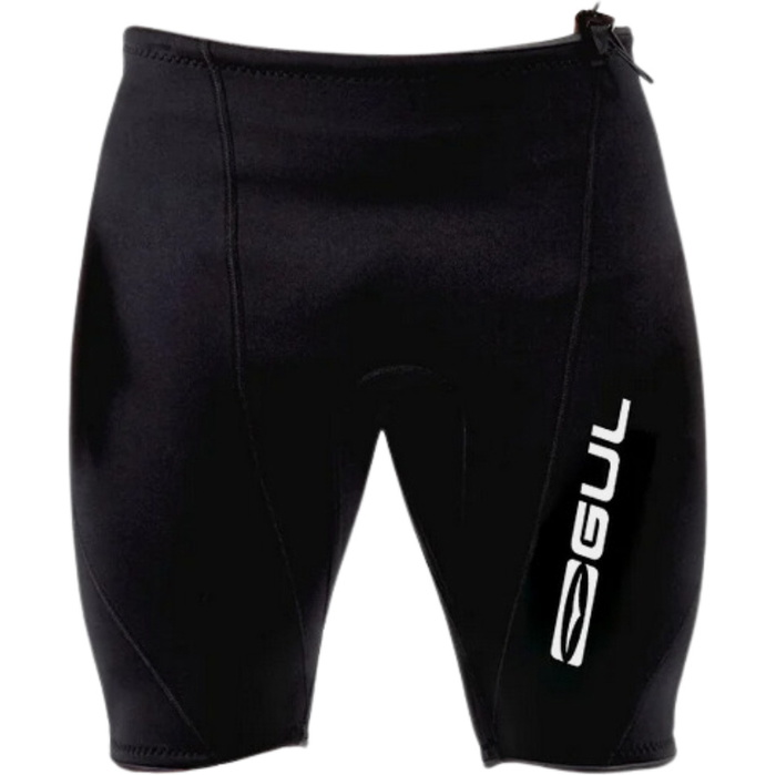 2026 Gul Mens Response 2mm Flatlock Wetsuit Shorts RE8302 - Black ...