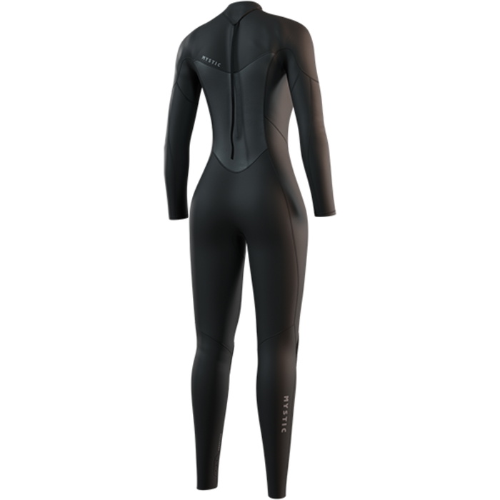 2025 Mystic Womens Star 5/3mm Back Zip Wetsuit 35000 250053 - Black ...