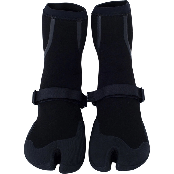2025 Hurley Plus 3mm Split Toe Boots USURF00002 - Black - Wetsuits ...