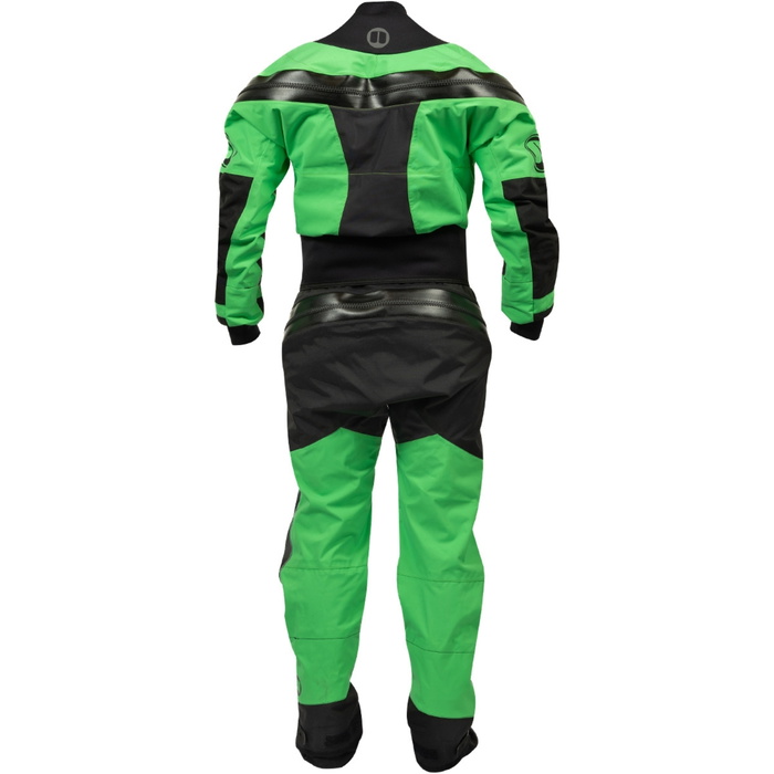2026 Nookie Womens Fusion Latex Drysuit DR60 - Black / Green - Drysuits ...