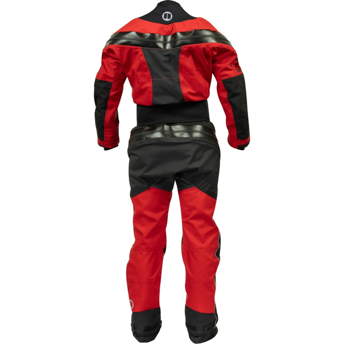 2026 Nookie Womens Fusion Latex Drysuit DR61 - Black / Red - Drysuits ...