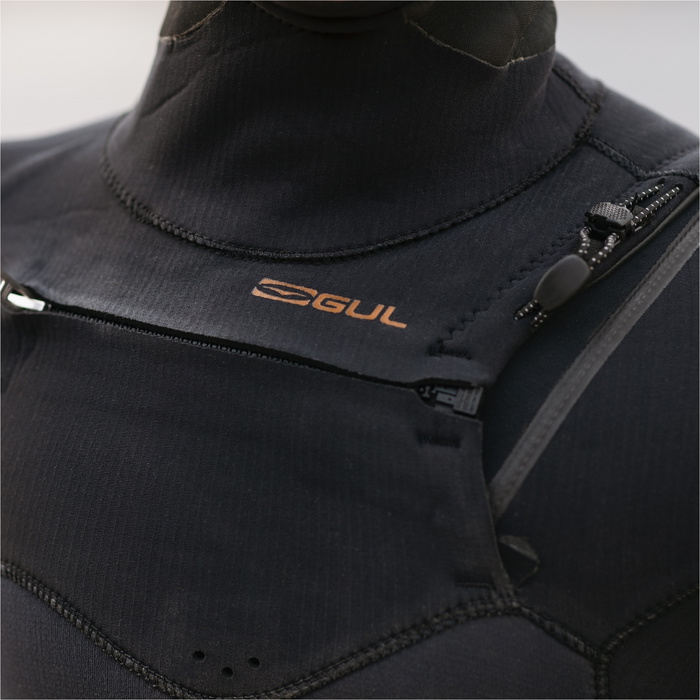 2026 Gul Mens Viper 6/5/4mm Yamamoto Hooded Chest Zip Wetsuit VR1225 ...
