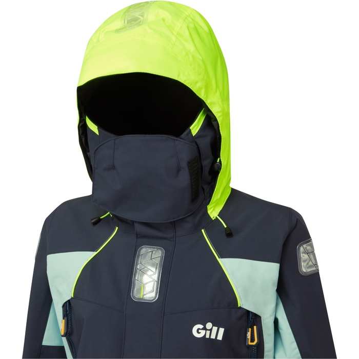 2026 Gill Womens OS2 Offshore Jacket OS26JW - Navy / Eggshell - Sailing ...