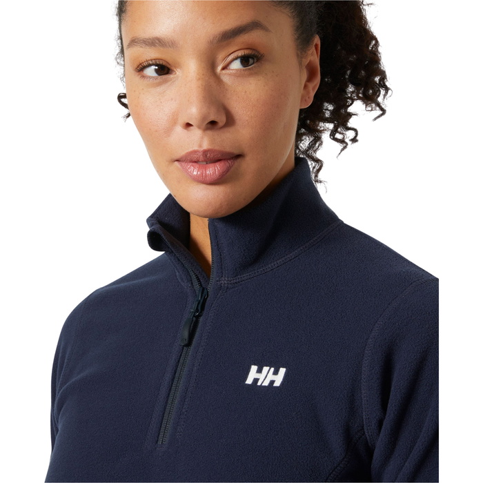 2025 Helly Hansen Womens Daybreaker 1/2 Zip Fleece 50845 - Navy ...