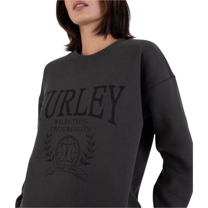2025 Hurley Womens Stadium Crew WFTEU00018 - Dark Shadow - Clothing ...