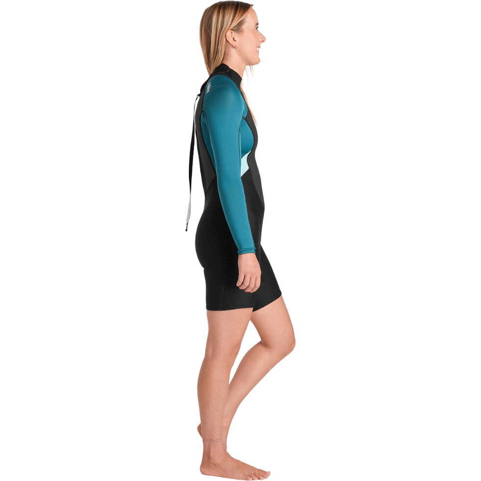 2026 C-Skins Womens Element 3/2mm Long Sleeve Back Zip Spring Wetsuit C ...