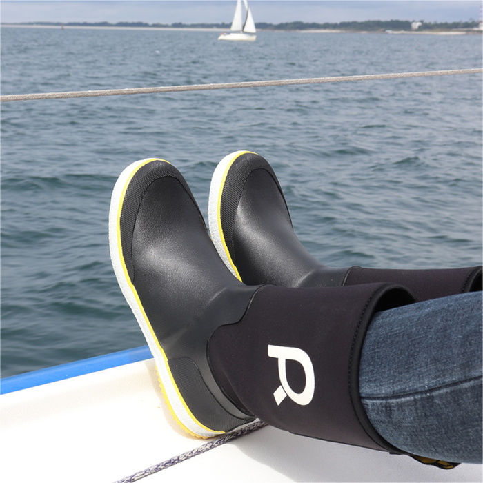 2026 Rouchette Mens Regate Boot REGATEHOMN - Black - Sailing ...