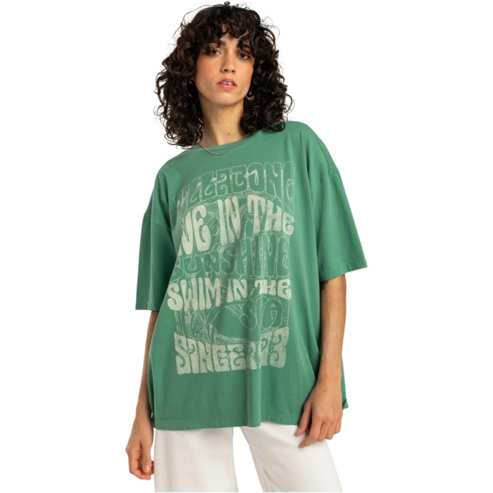 2025 Billabong Womens Highest Tide Tee EBJZT00416 - Island Green ...