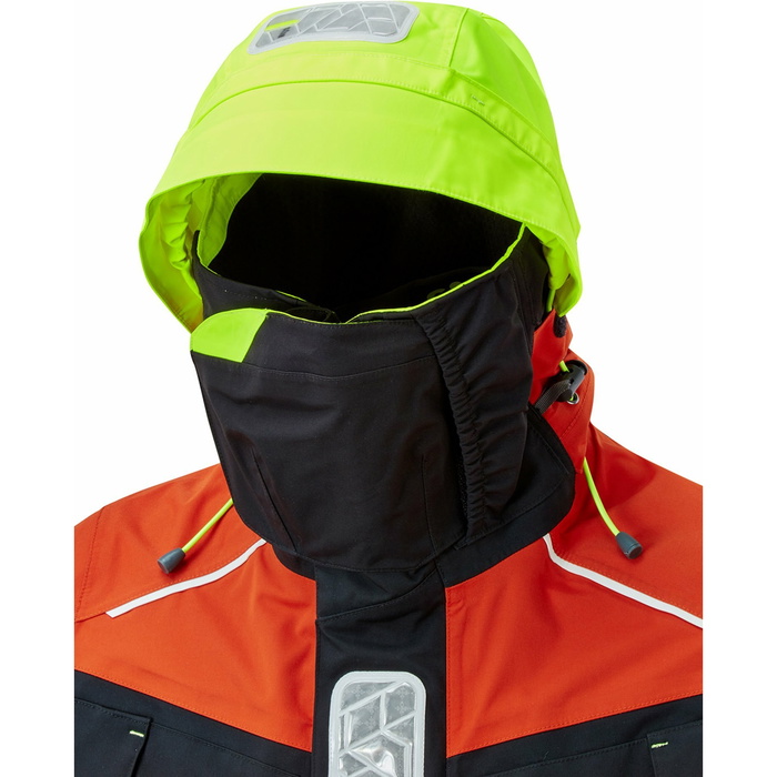 2025 Gill Mens OS1 Ocean Sailing Jacket OS13J - Graphite / Orange ...