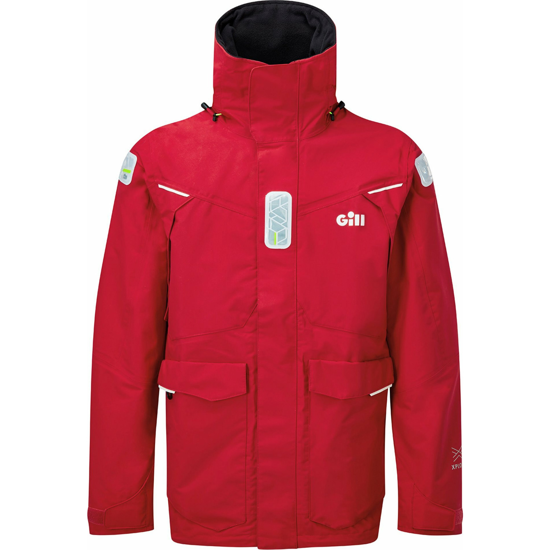 Gill Mens OS2 Offshore Sailing Jacket OS25J - Red - Sailing - Sailing ...