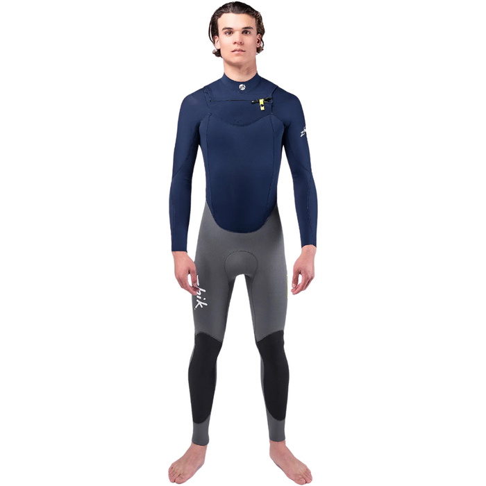 Zhik Mens Superwarm V 3 5mm GBS Chest Zip Wetsuit STM1120 - Navy ...